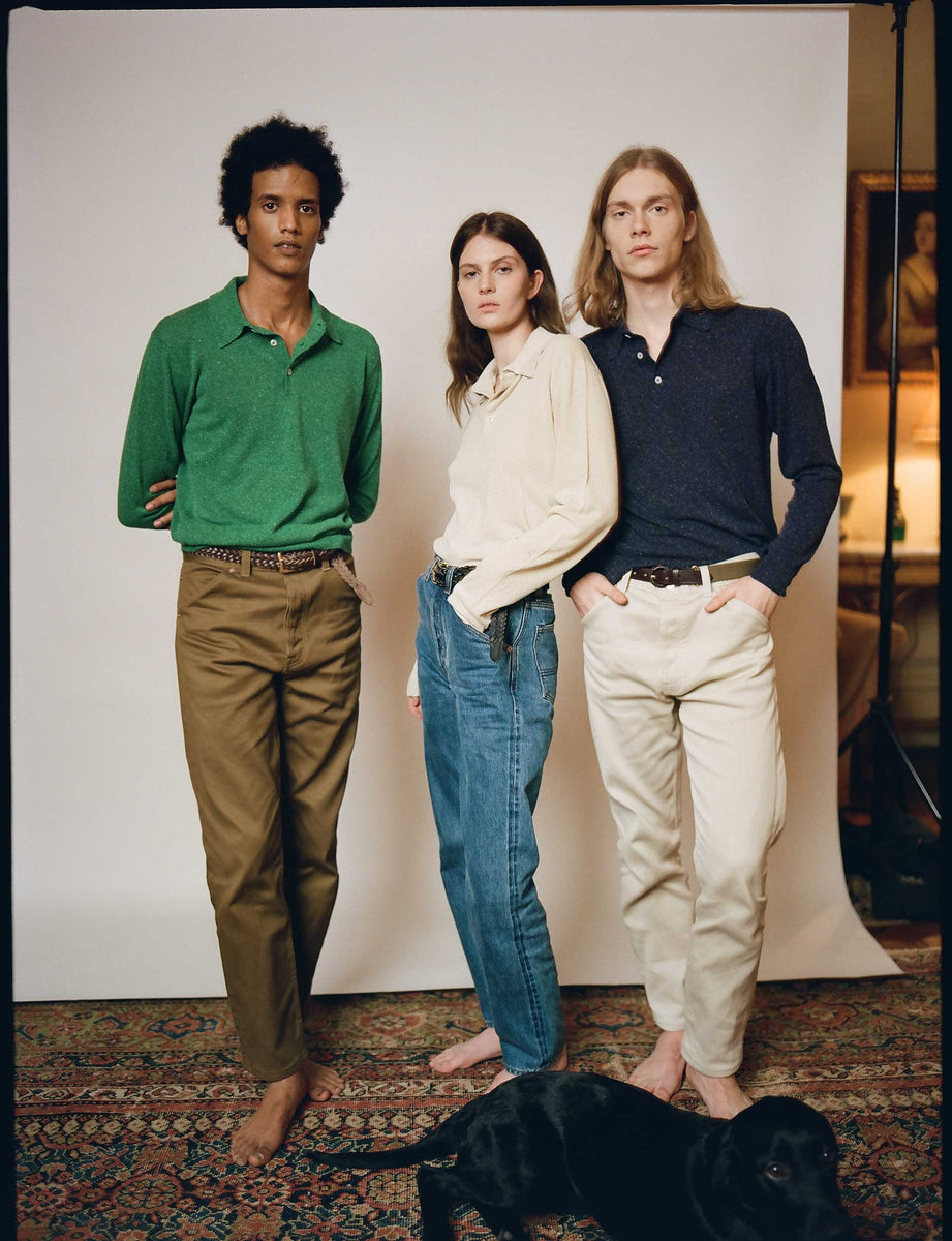 Japanese Silk Polo Shirts – Drakes US