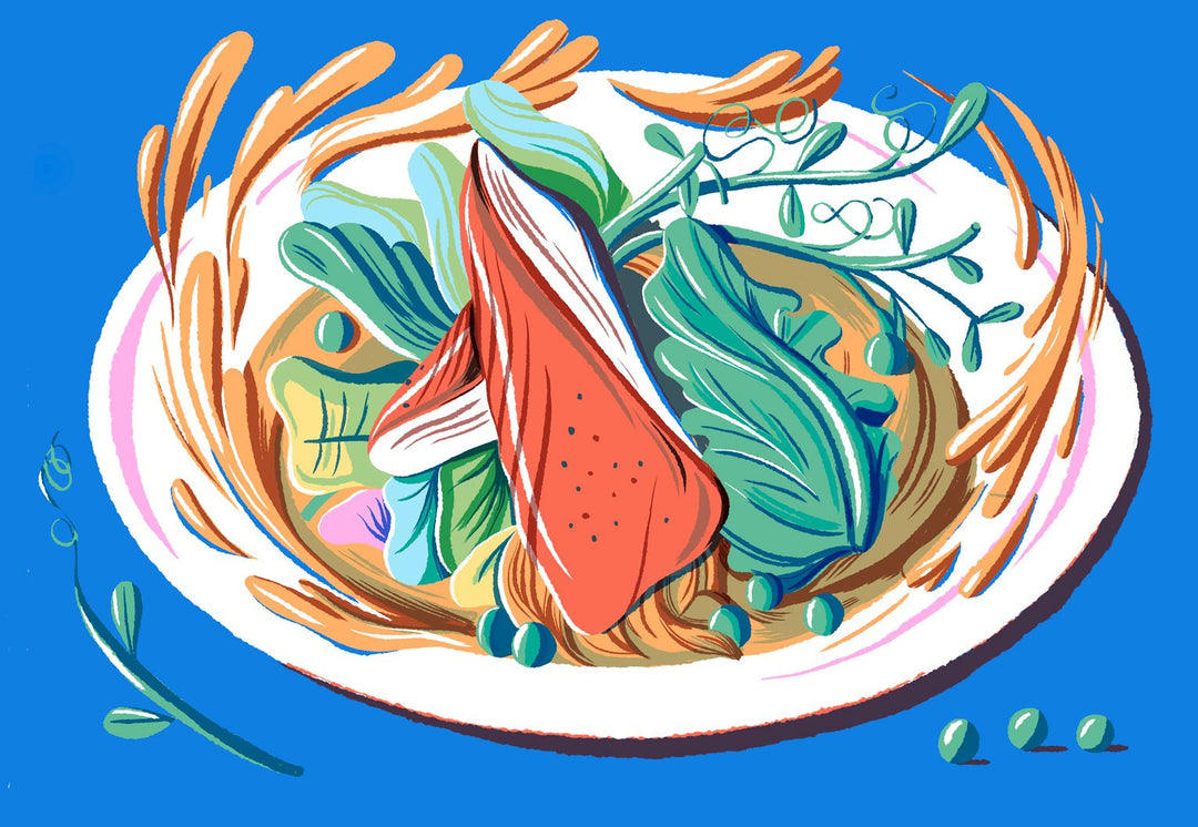 Dinner with Drake's: Corn Fed Chicken Breast with Petit Pois à la ...