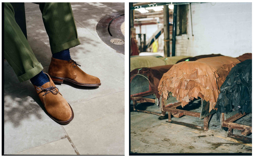 Inside the Stead Leather Workshop with Drake's – Drakes US