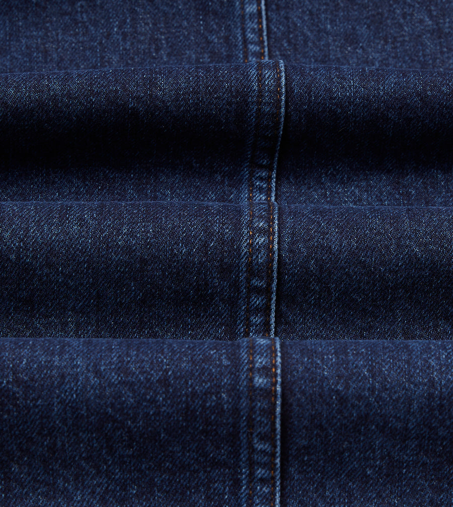 Stone Wash Denim Work Jacket – Drakes US