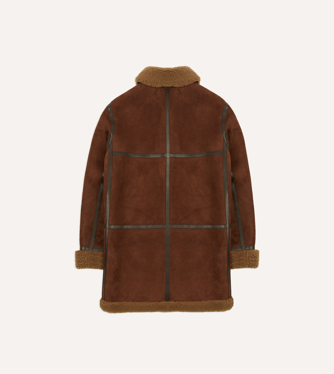 Shearling Car Coat – Drakes US