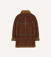 Shearling Car Coat – Drakes US