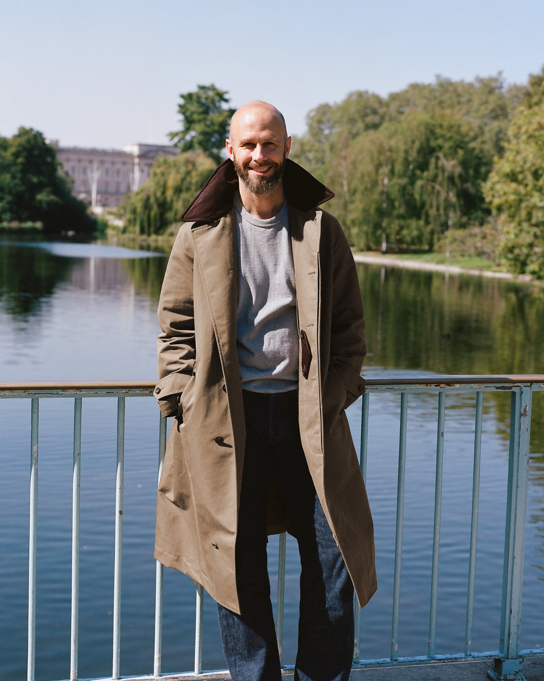 Drake's for Permanent Style Tan Rider's Raincoat – Drakes US