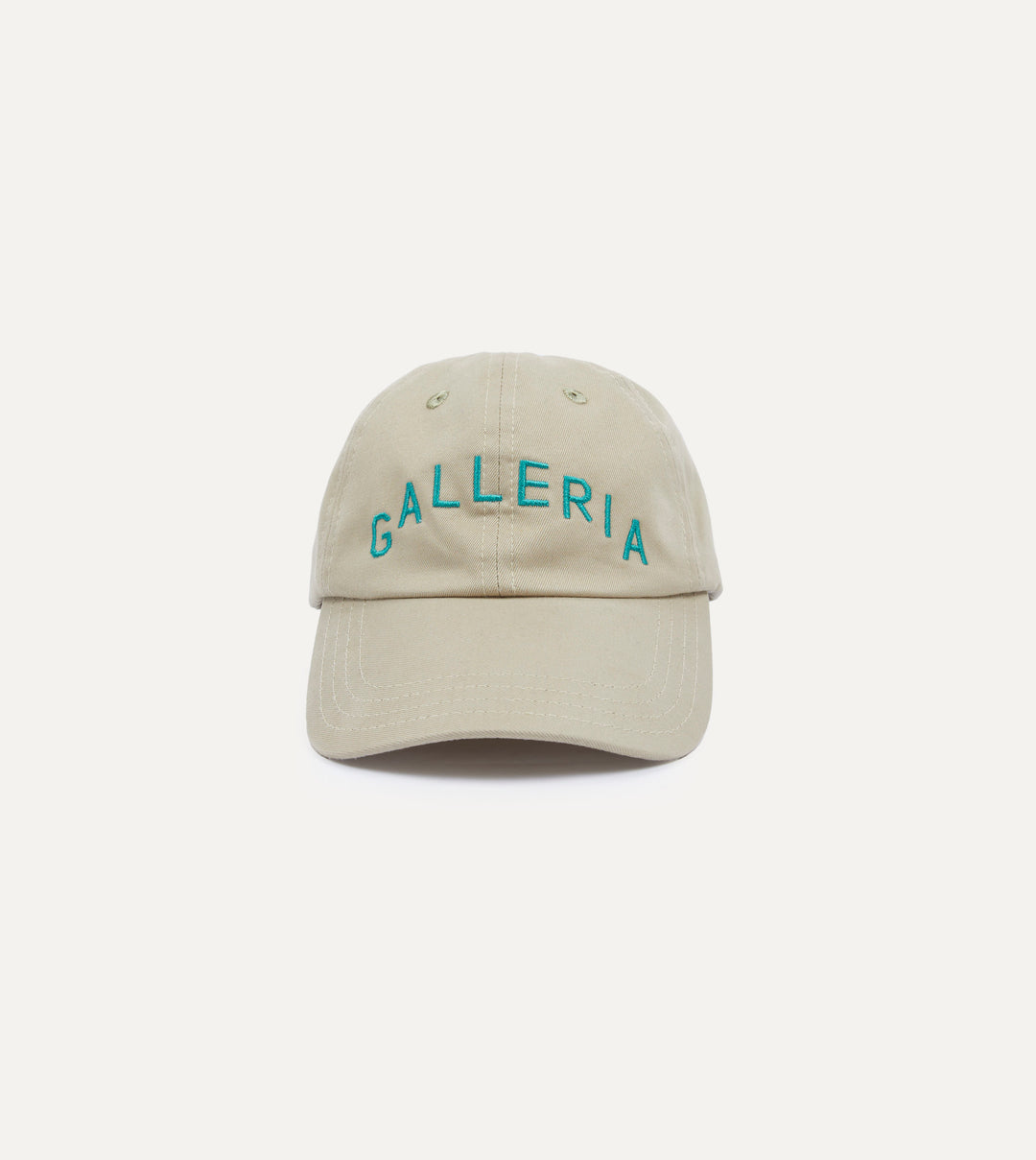 Ecru Galleria Emblem Cotton Twill Baseball Cap – Drakes US