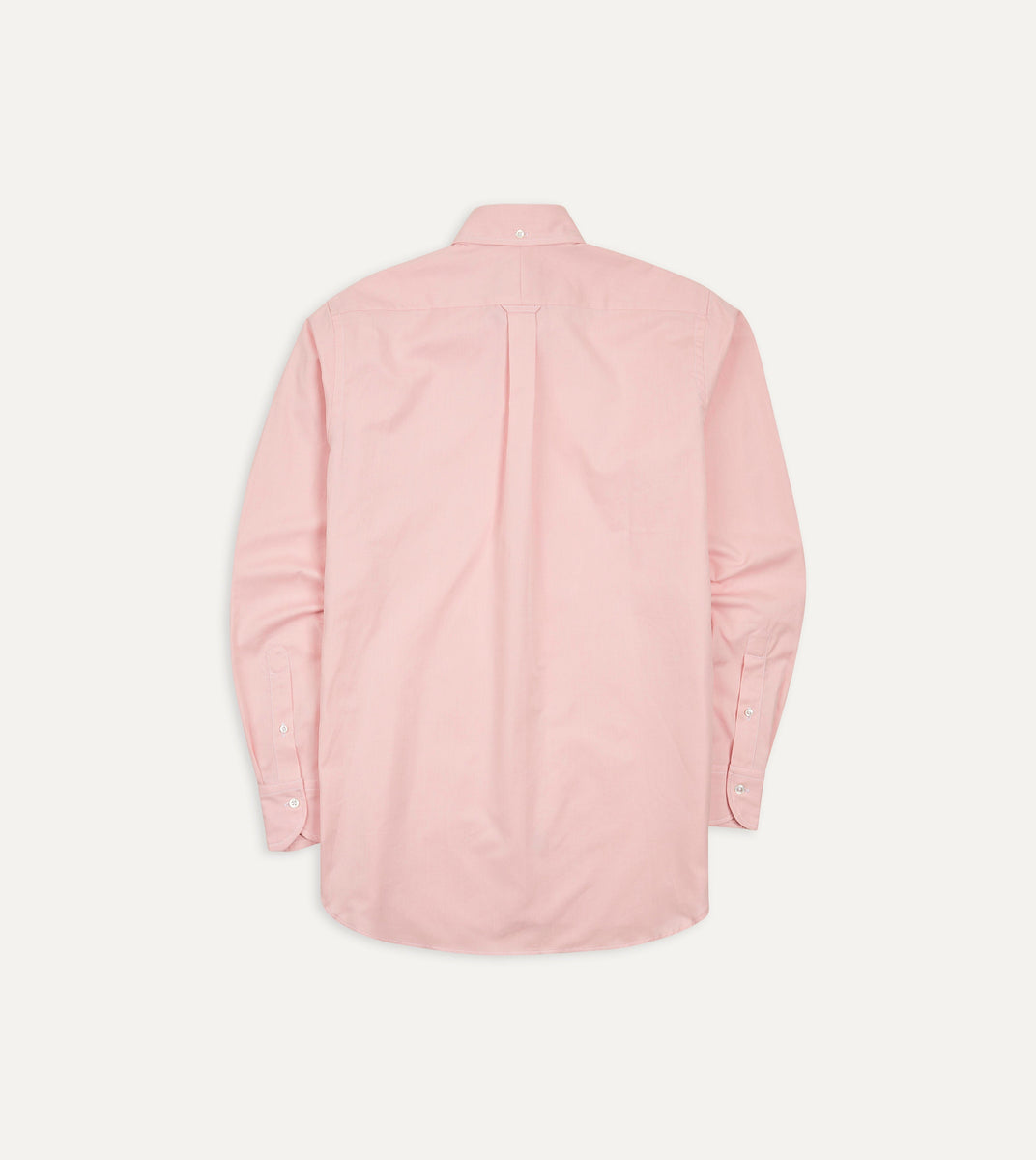 Pink Pinpoint Oxford Cotton Cloth Button-Down Shirt – Drakes US